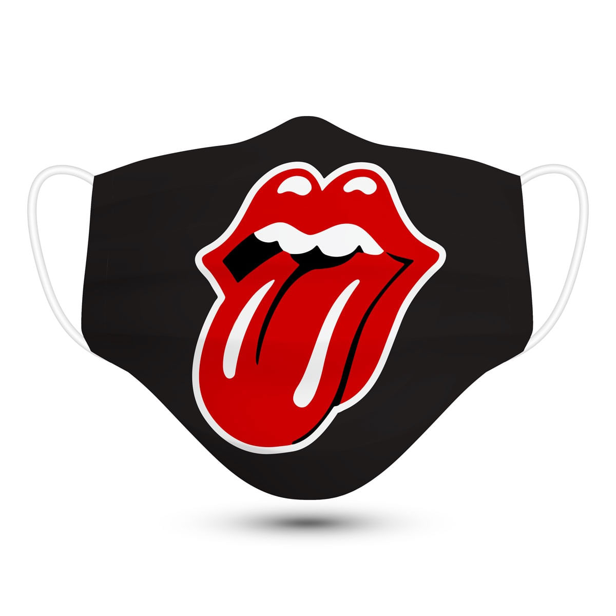 Máscara Facial de Proteção de Rosto Adulto - Unissex - Rolling Stones ...